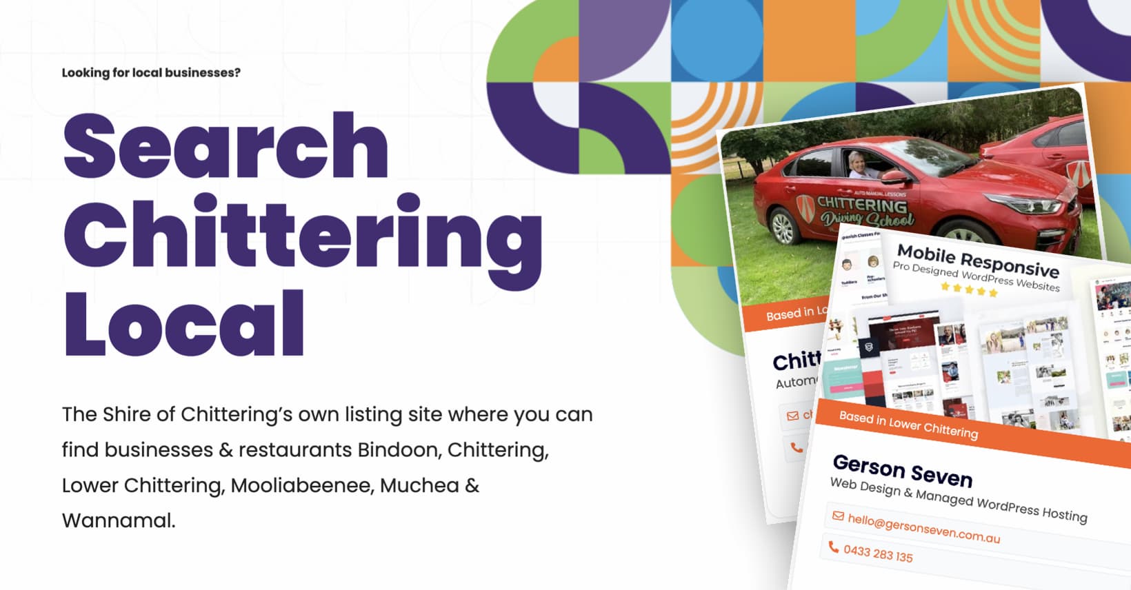 Chittering Local | The Easiest Way to Find a Local Business